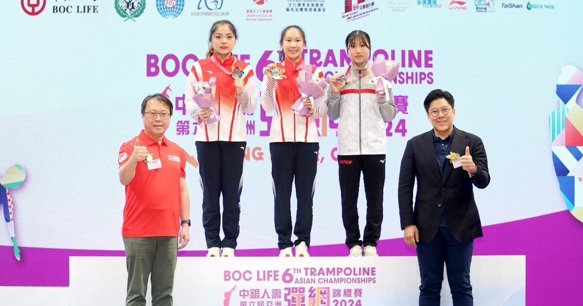 "BOC Life 6th Trampoline Asian Championships" Concludes Successfully ...